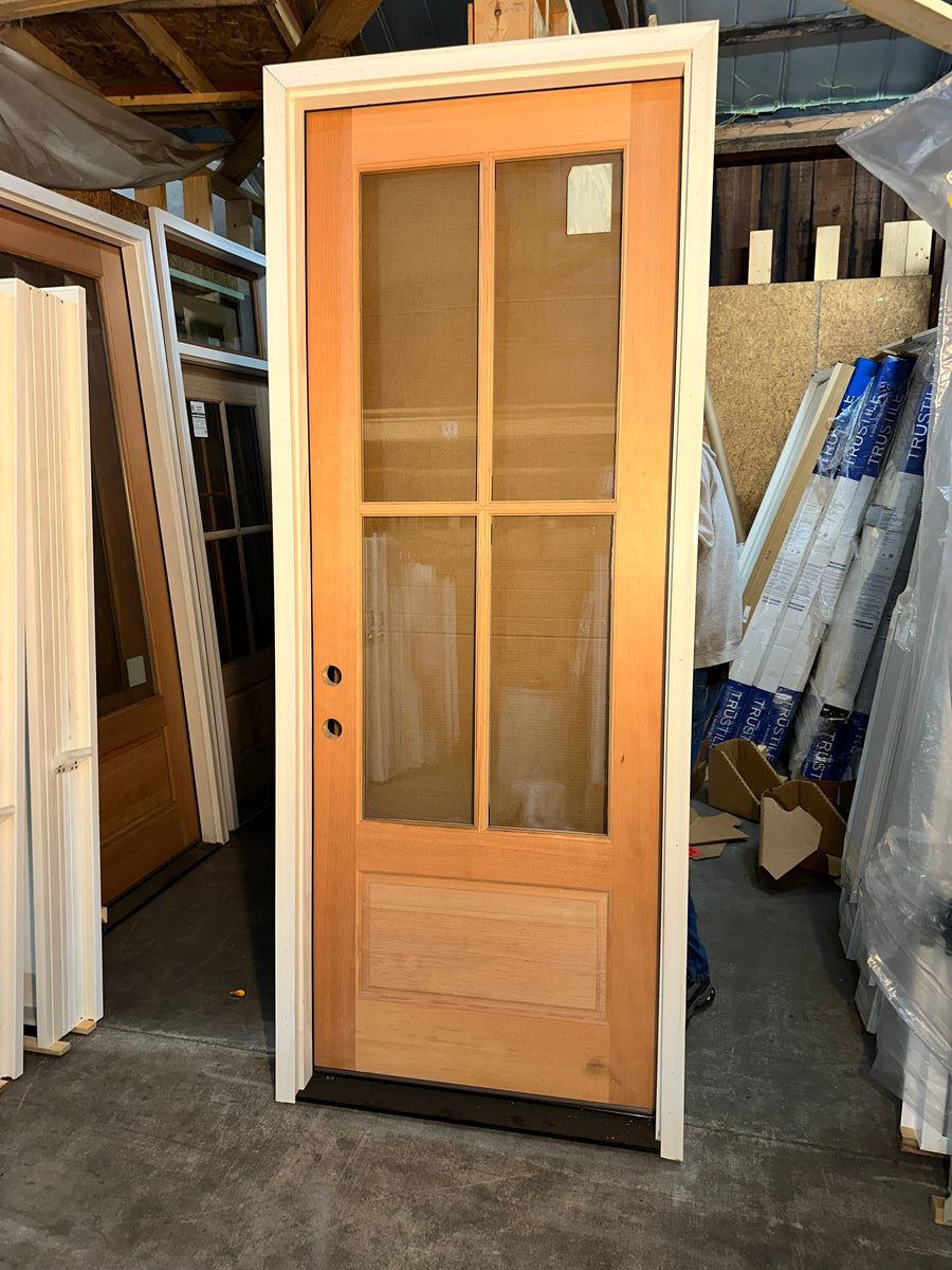 Fir 3' x 8' 3/4 Lite Exterior Door 4 Lite SDL - Brunswick, GA - Lang ...