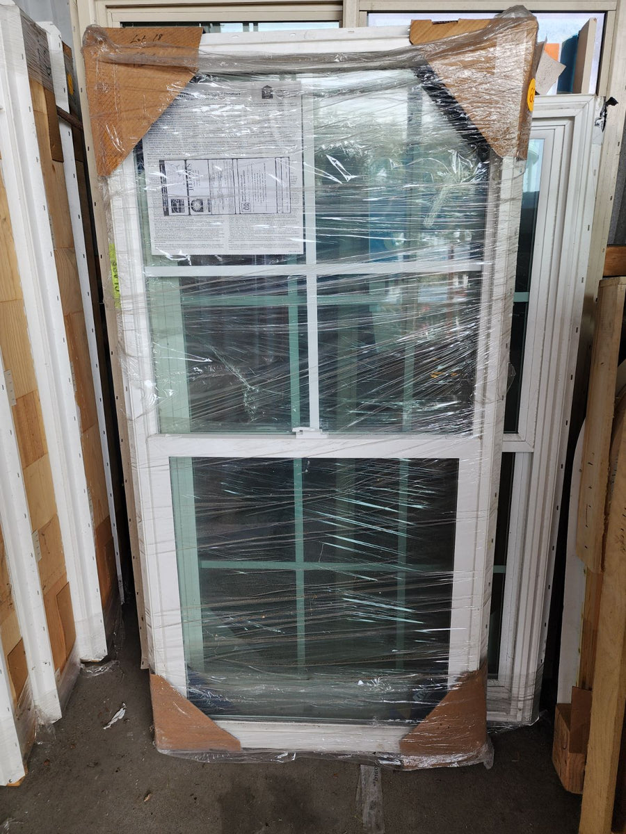 2'4" x 4'6" Single Hung Vinyl Window - Brunswick, GA - Lang Building Supply