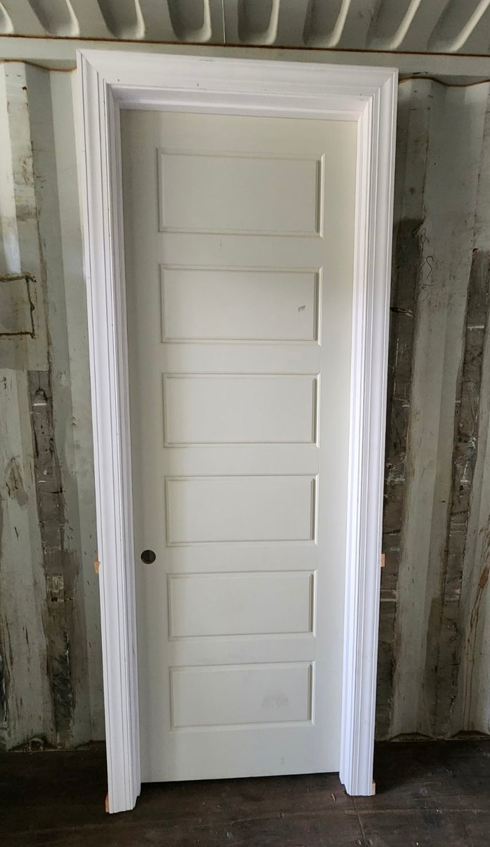 Hollow Core Riverside 8' - Split Jamb Pre-hung Interior Door 445 Casing ...